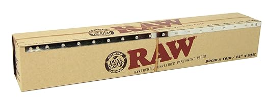 RAW-PARCHMENT PAPER DUAL COATED 30CM X 10M /12"X32ft – Zion Distro