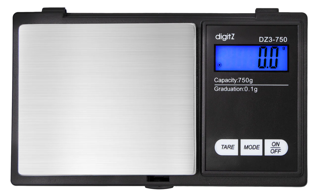 DIGITZ SCALES DZ3- 750 750GX0.01G – Zion Distro