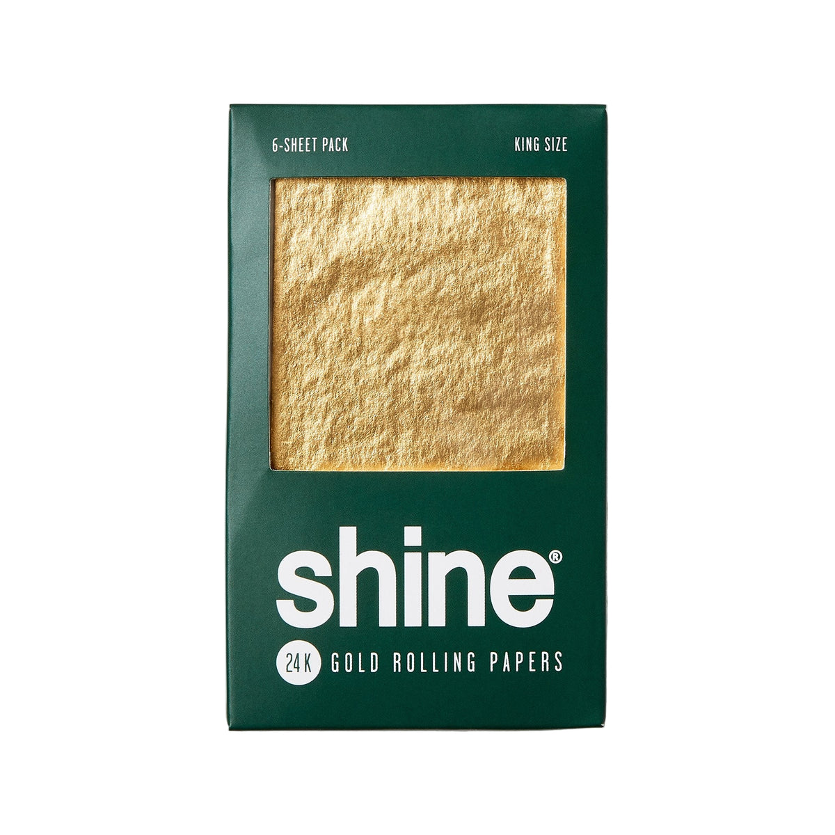 Shine 24k Gold Rolling Papers King Size – Zion Distro